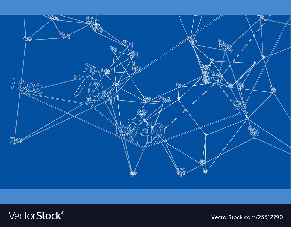 Abstract word cloud outline Royalty Free Vector Image