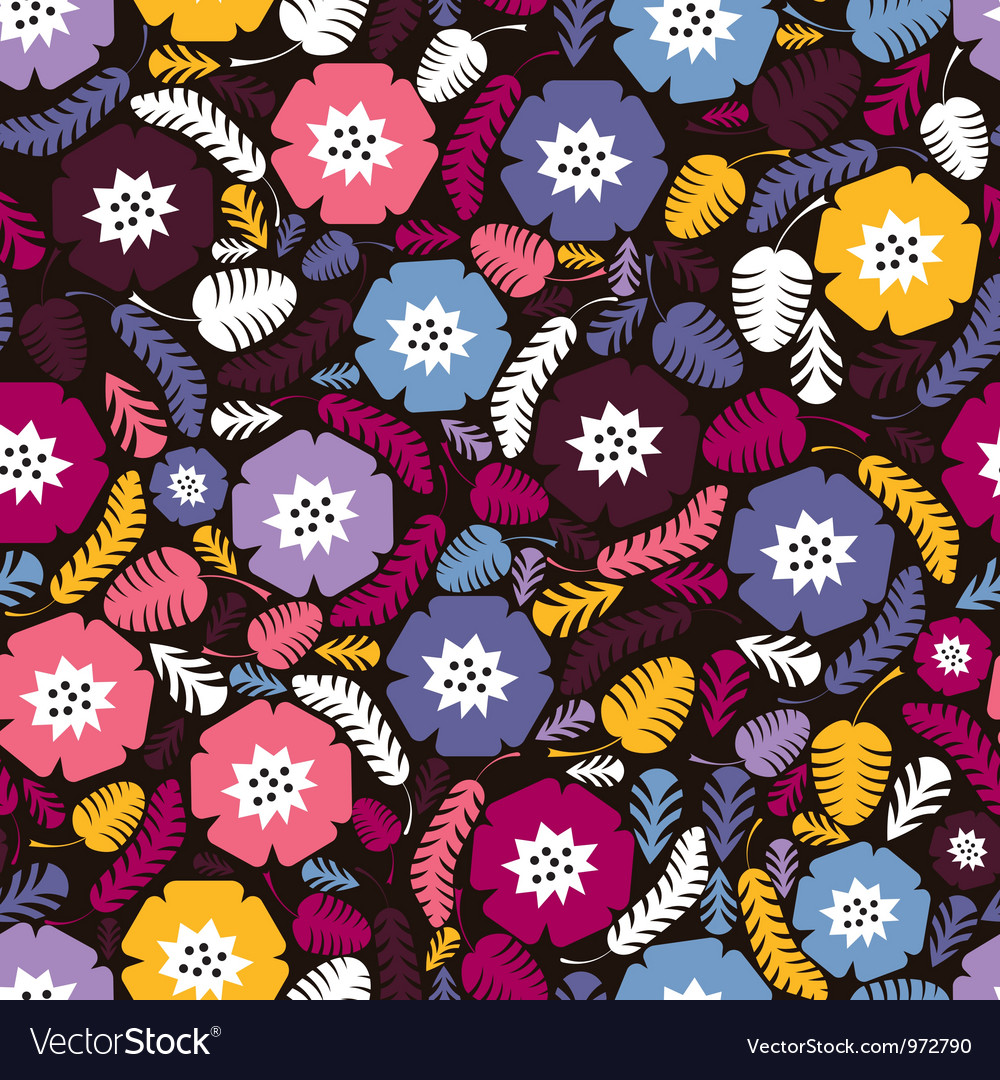 Floral Royalty Free Vector Image - VectorStock