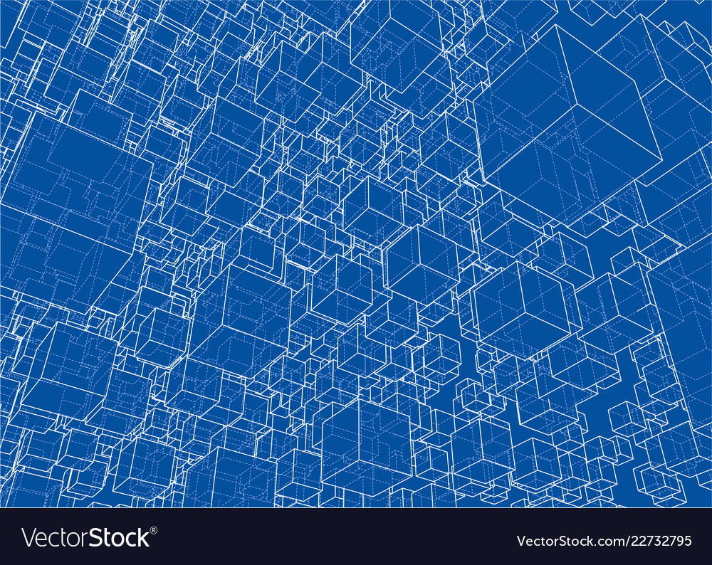 Abstract boxes background Royalty Free Vector Image Abstract boxes background Royalty Free Vector Image