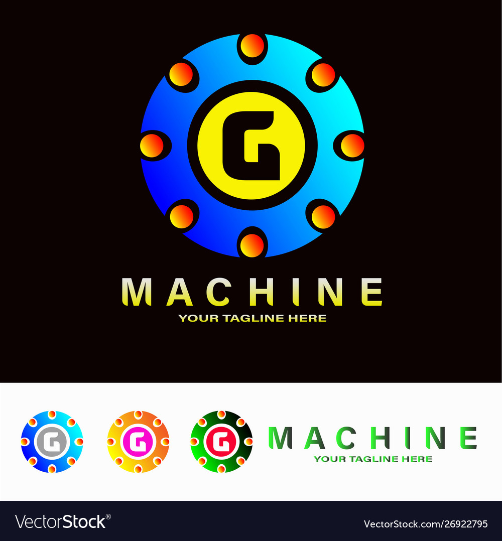 Future technology logos Royalty Free Vector Image