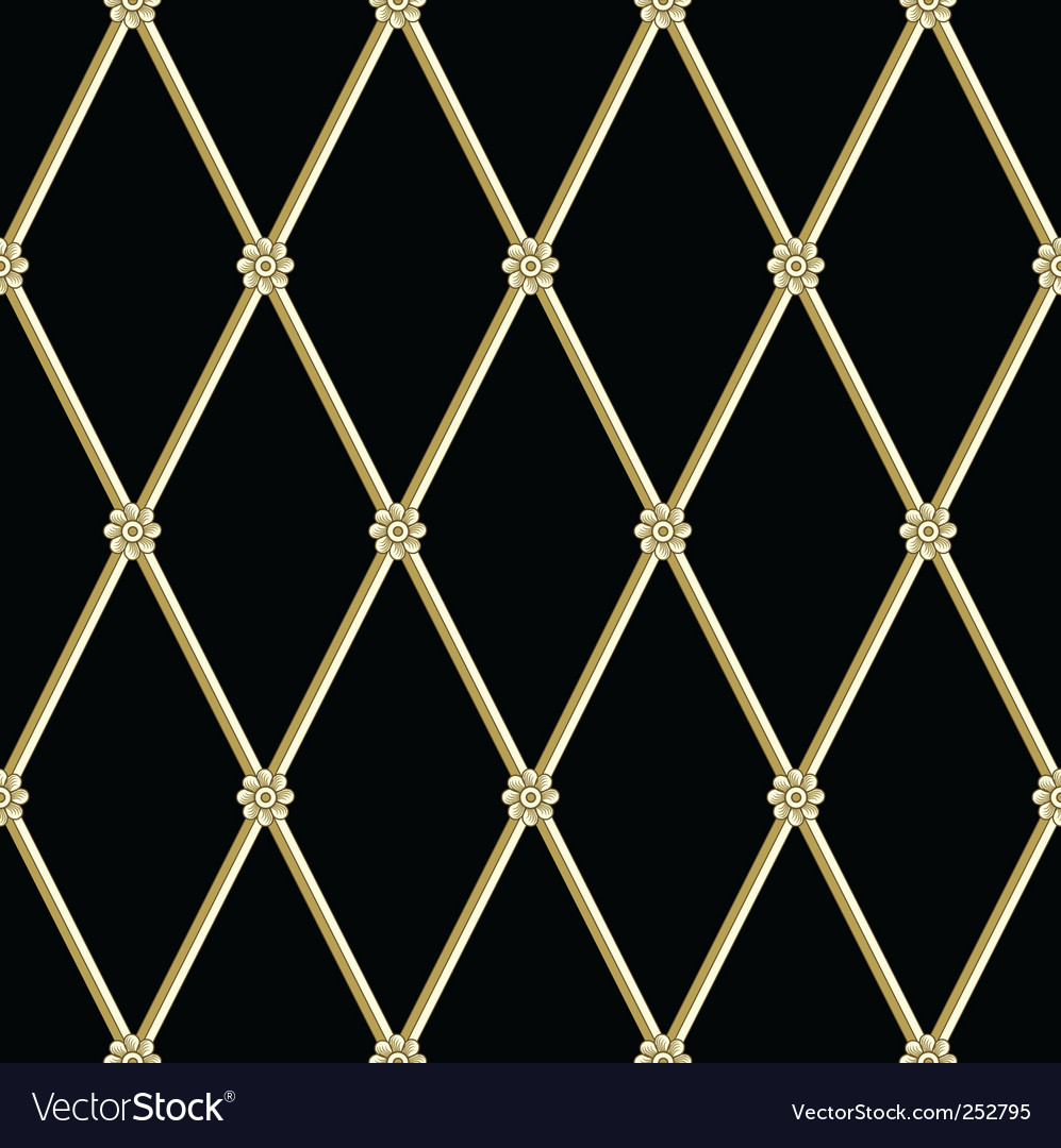 Gold pattern Royalty Free Vector Image - VectorStock