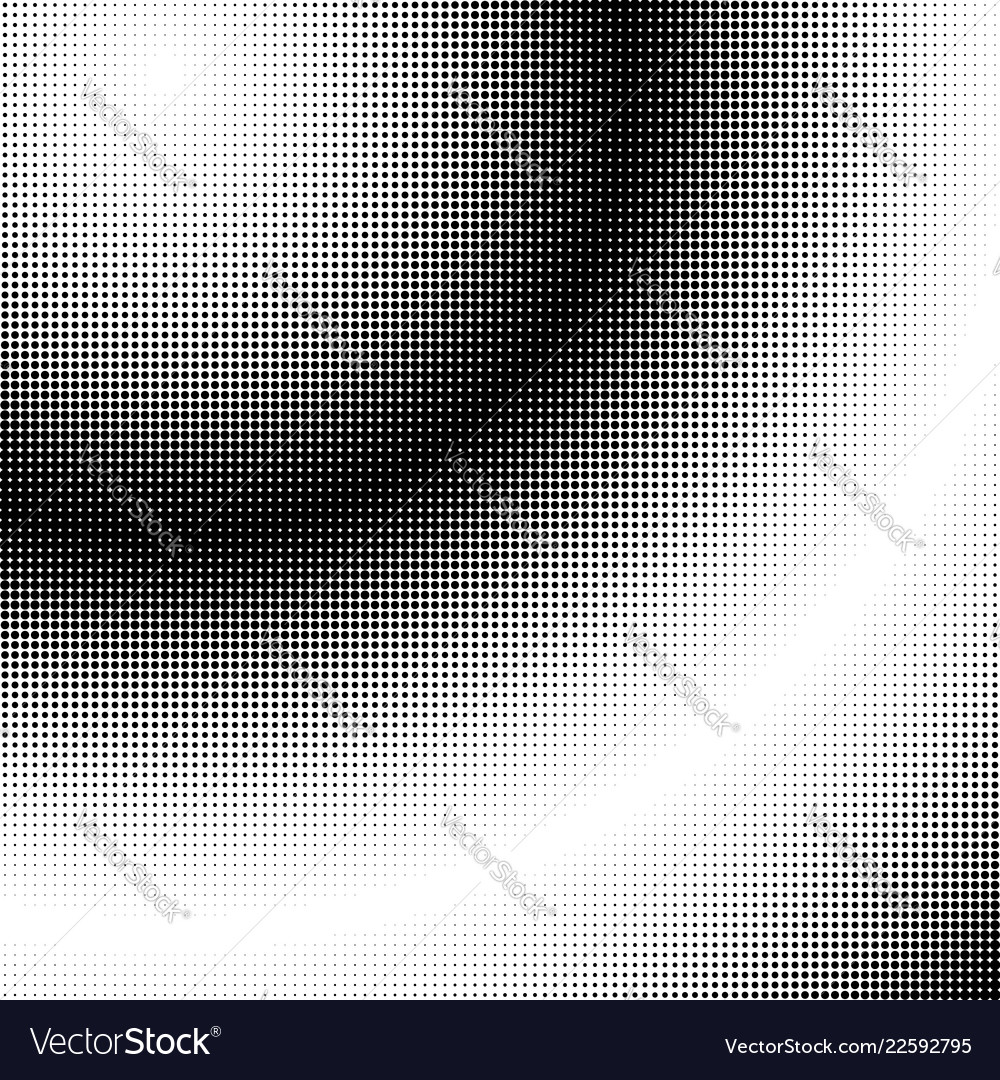 Halftone gradation gradient pattern abstract Vector Image