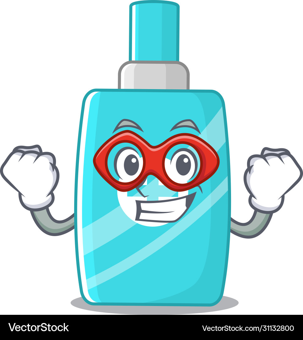 A cartoon character ointment cream performed Vector Image