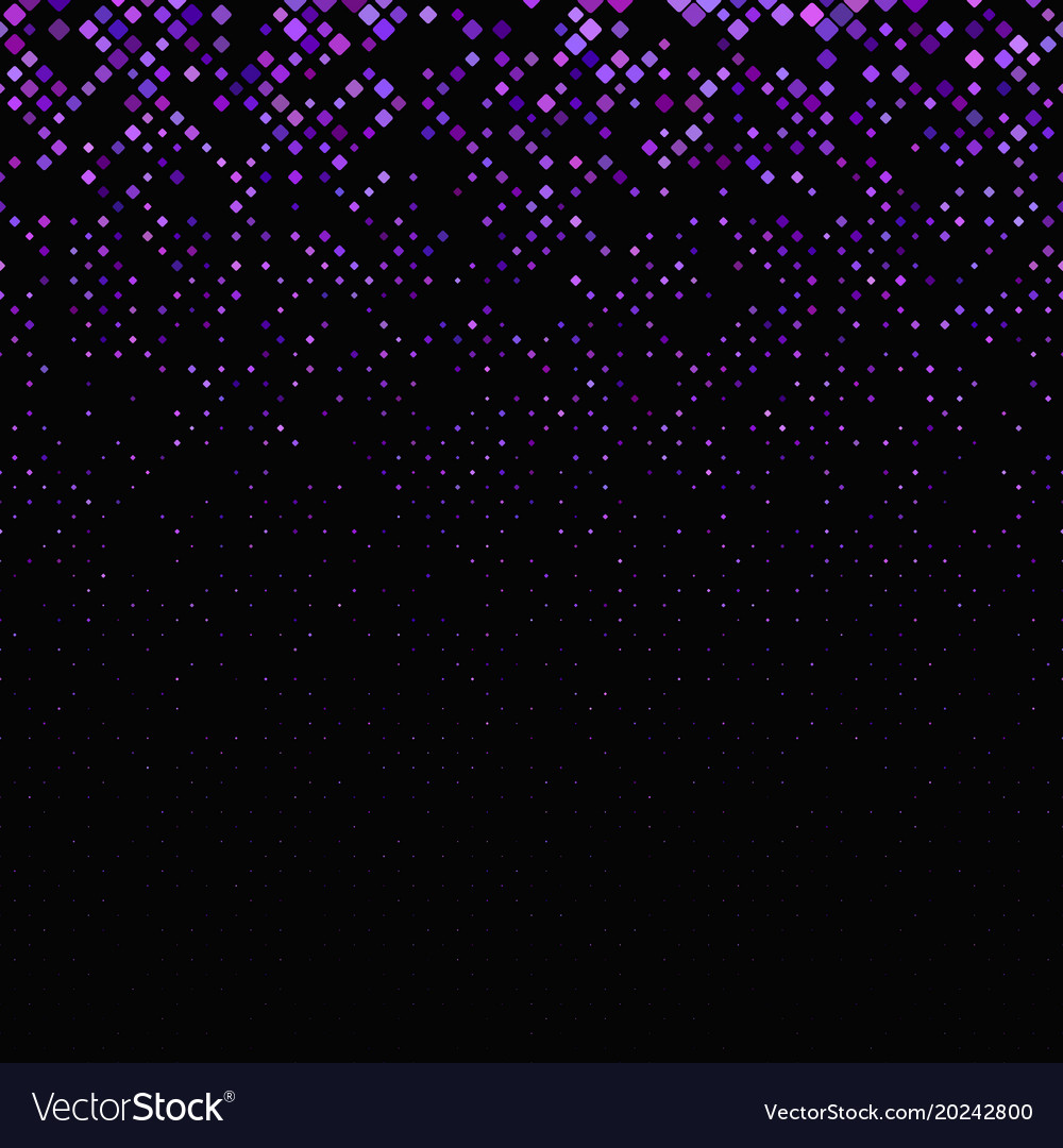 Geometric diagonal square pattern background Vector Image