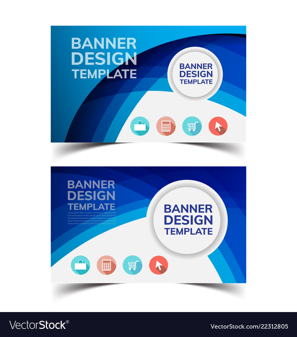Multipurpose layout banner design4 Royalty Free Vector Image Multipurpose layout banner design4 Royalty Free Vector Image