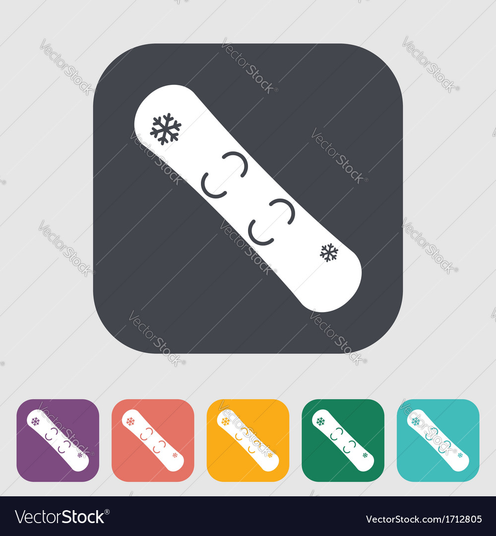 Snowboard Royalty Free Vector Image - VectorStock