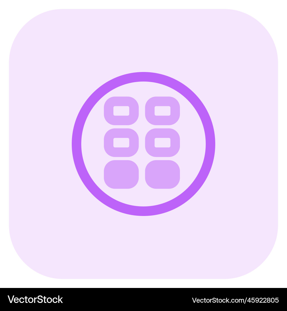 Zhaliang dim sum outline icon Royalty Free Vector Image