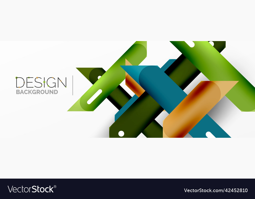 Background overlapping lines dynamic lines Vector Image