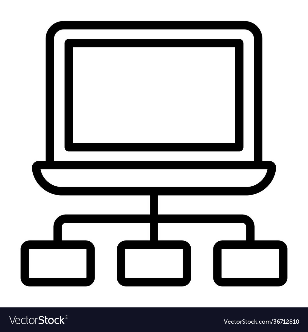 Client server hosting Royalty Free Vector Image