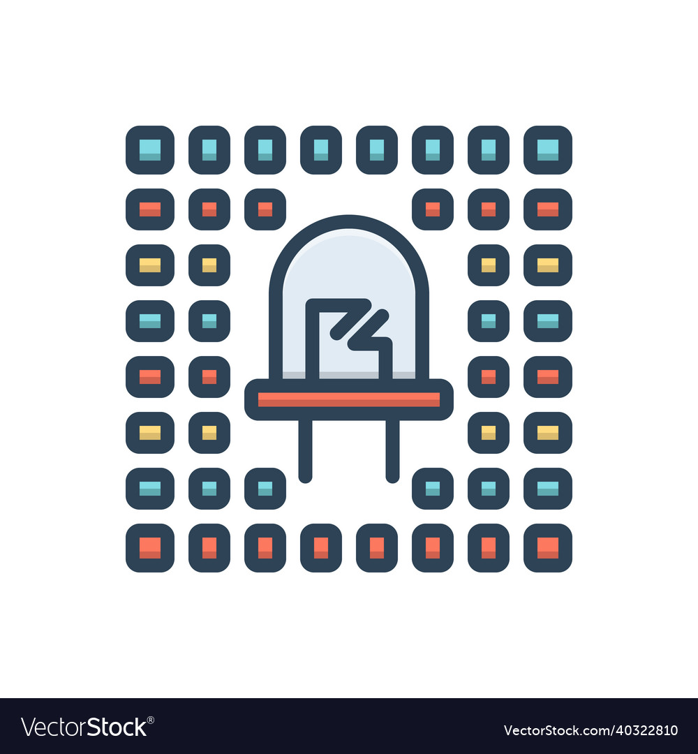 Led Royalty Free Vector Image - VectorStock