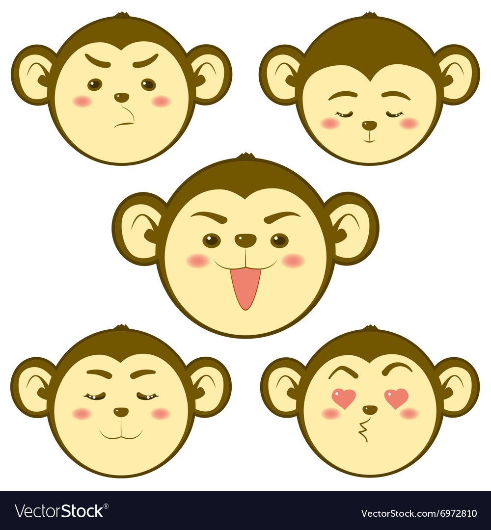 Monkey Royalty Free Vector Image - VectorStock