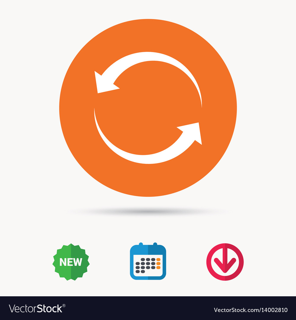 Update icon refresh or repeat sign Royalty Free Vector Image Update icon refresh or repeat sign Royalty Free Vector Image