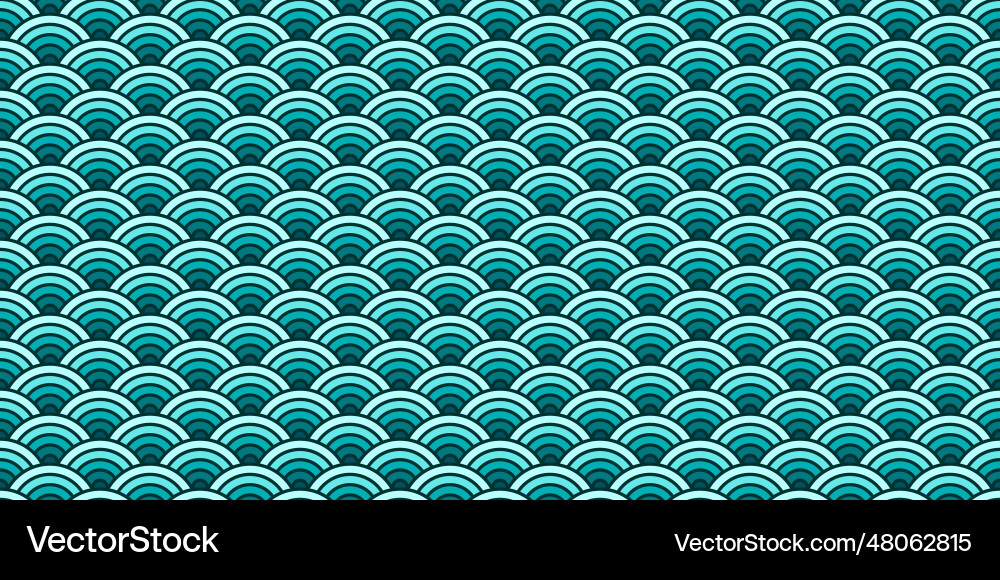 Colorful chinese and japanese seamless pattern Vector Image