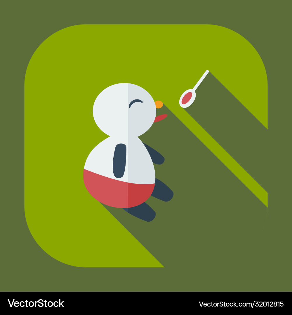 Flat modern design with shadow icons children Vector Image