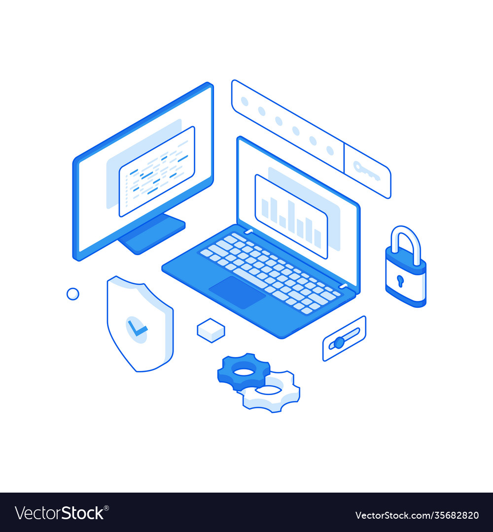 Contemporary laptop and computer with secured data