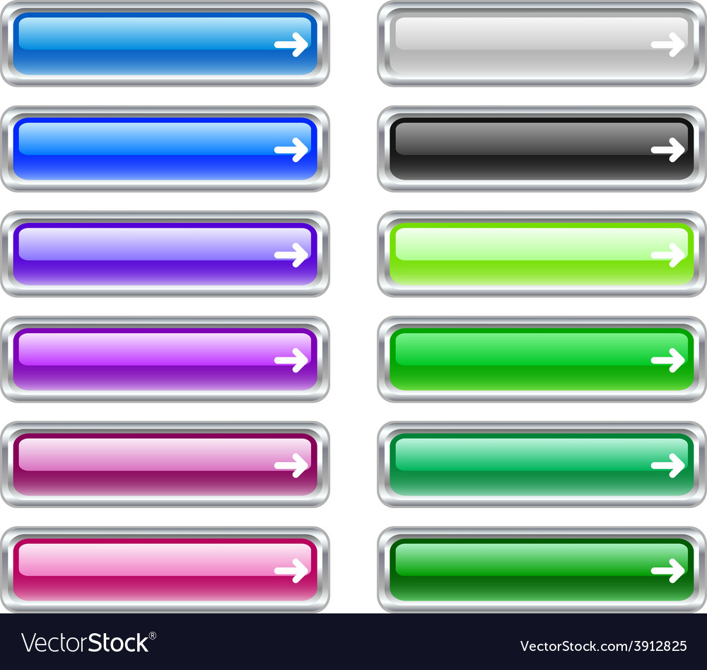 Web buttons Royalty Free Vector Image - VectorStock