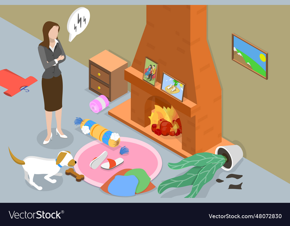 3d Isometric Flat Conceptual Royalty Free Vector Image