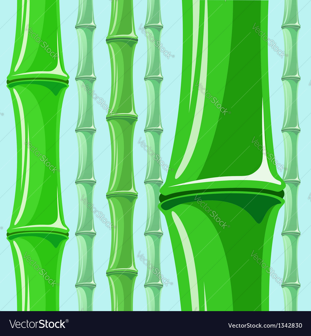 Bamboo pattern Royalty Free Vector Image - VectorStock
