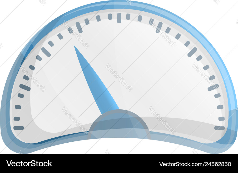 Car speedometer icon cartoon style Royalty Free Vector Image