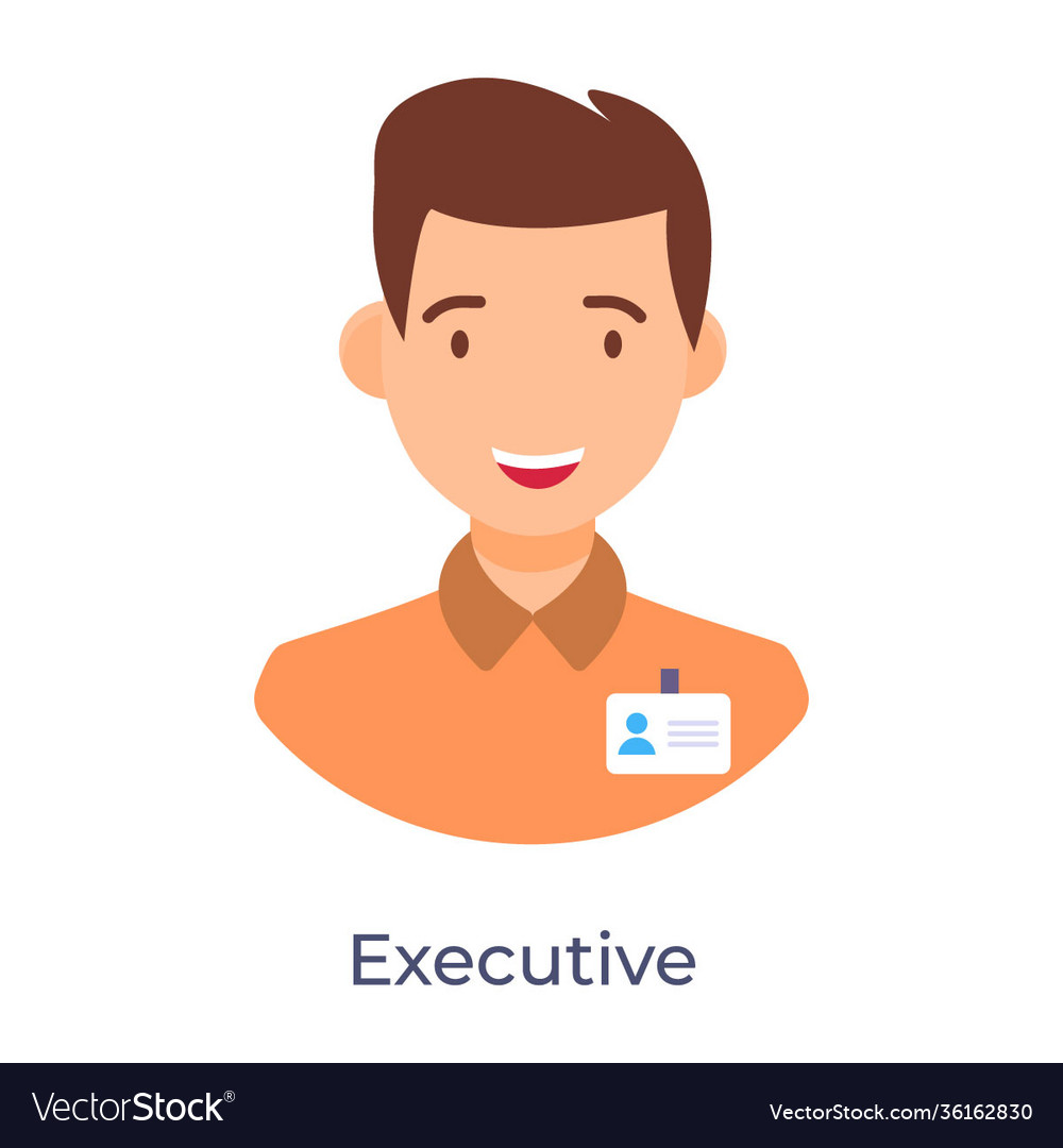 Executive Royalty Free Vector Image - VectorStock
