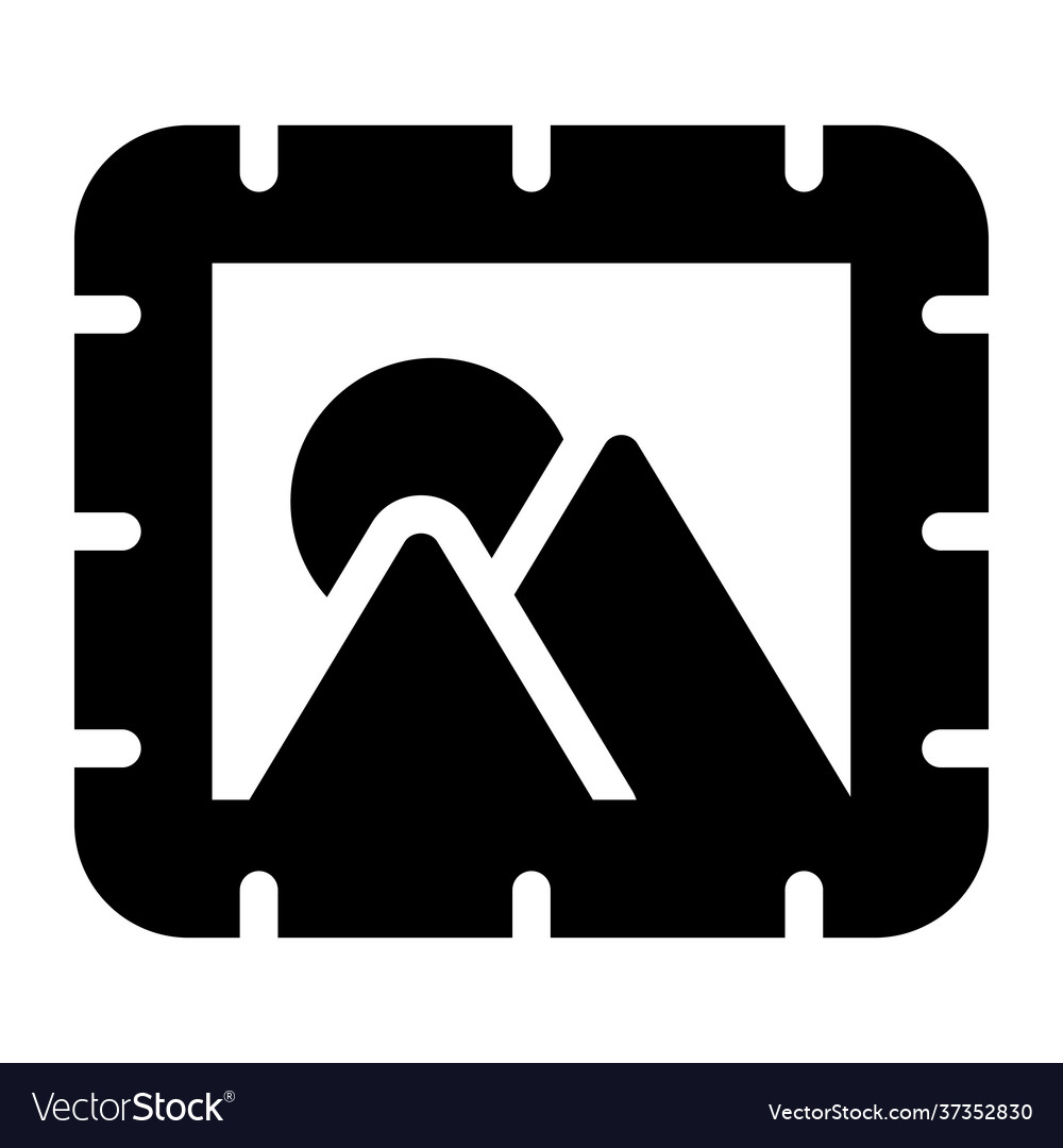 Wall frame Royalty Free Vector Image - VectorStock