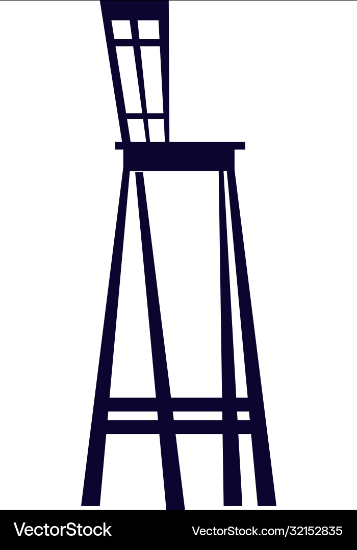 Chairs and tables for restaurants bars Royalty Free Vector