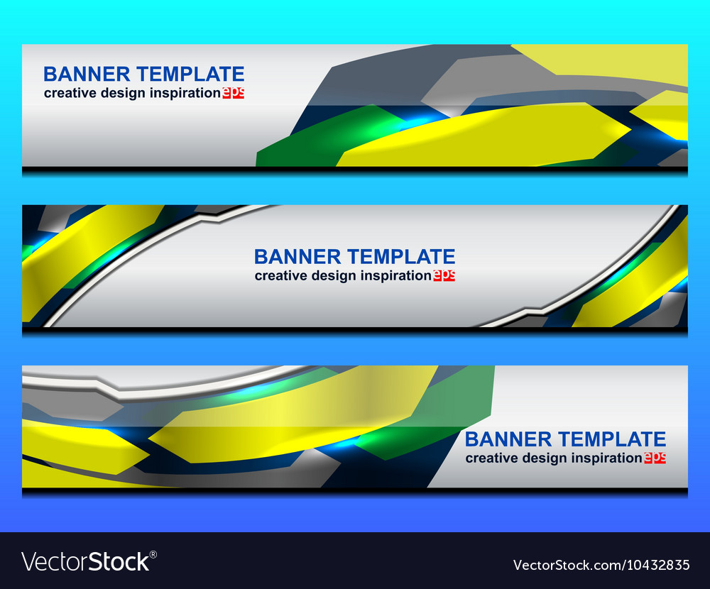 Web header banner Royalty Free Vector Image - VectorStock