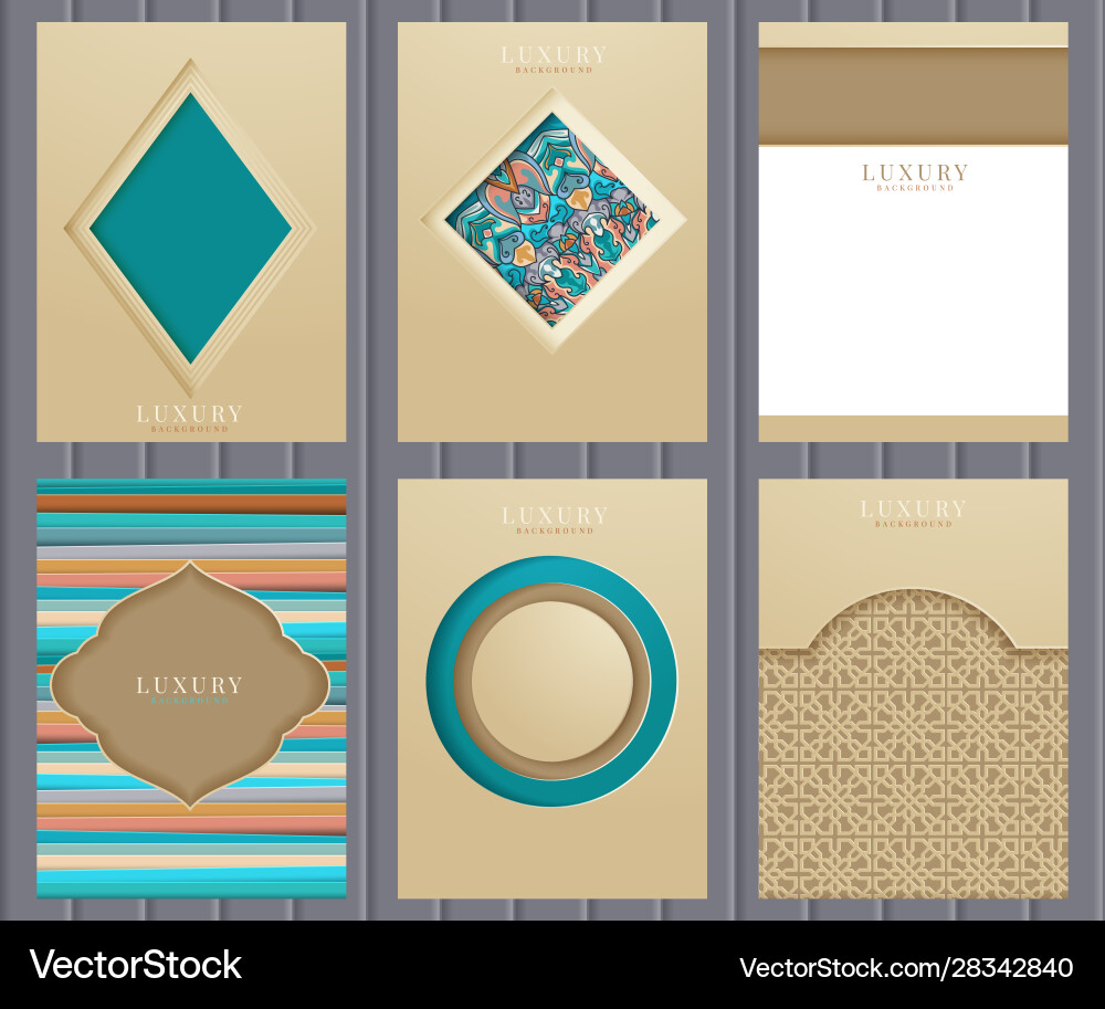 Modern stylish templates contemporary collage Vector Image
