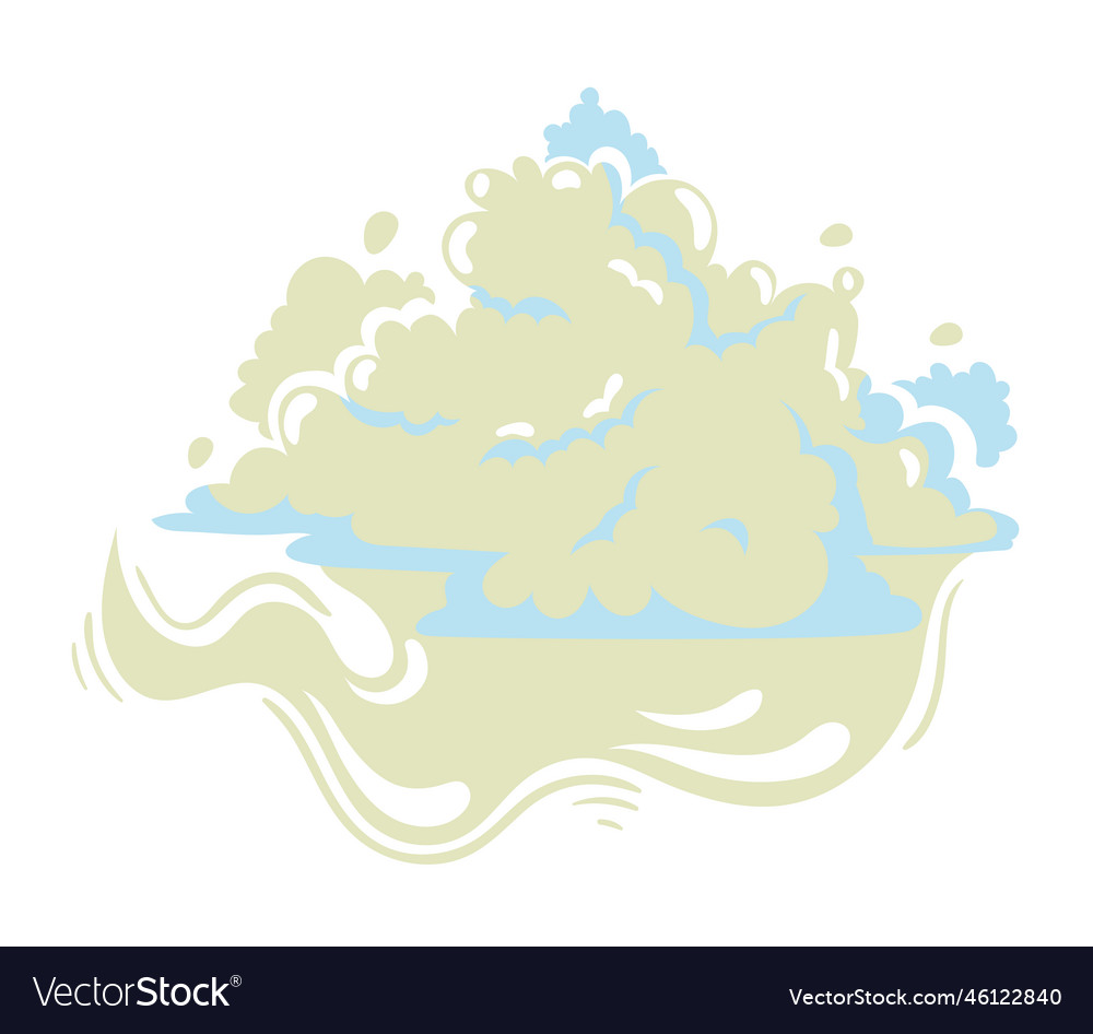 Polluted cloud icon Royalty Free Vector Image - VectorStock