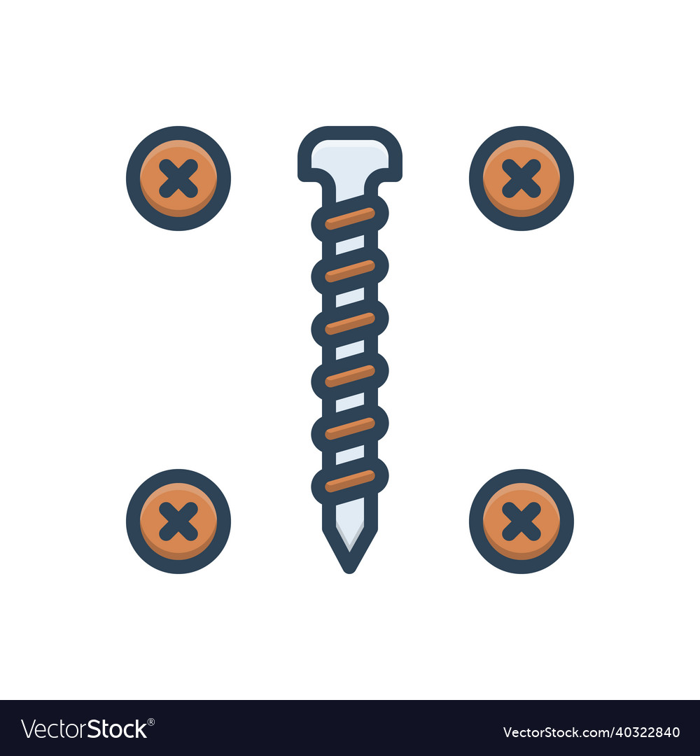 Screw Royalty Free Vector Image - VectorStock