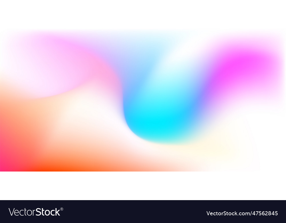 Abstract gradient colors flowing background design