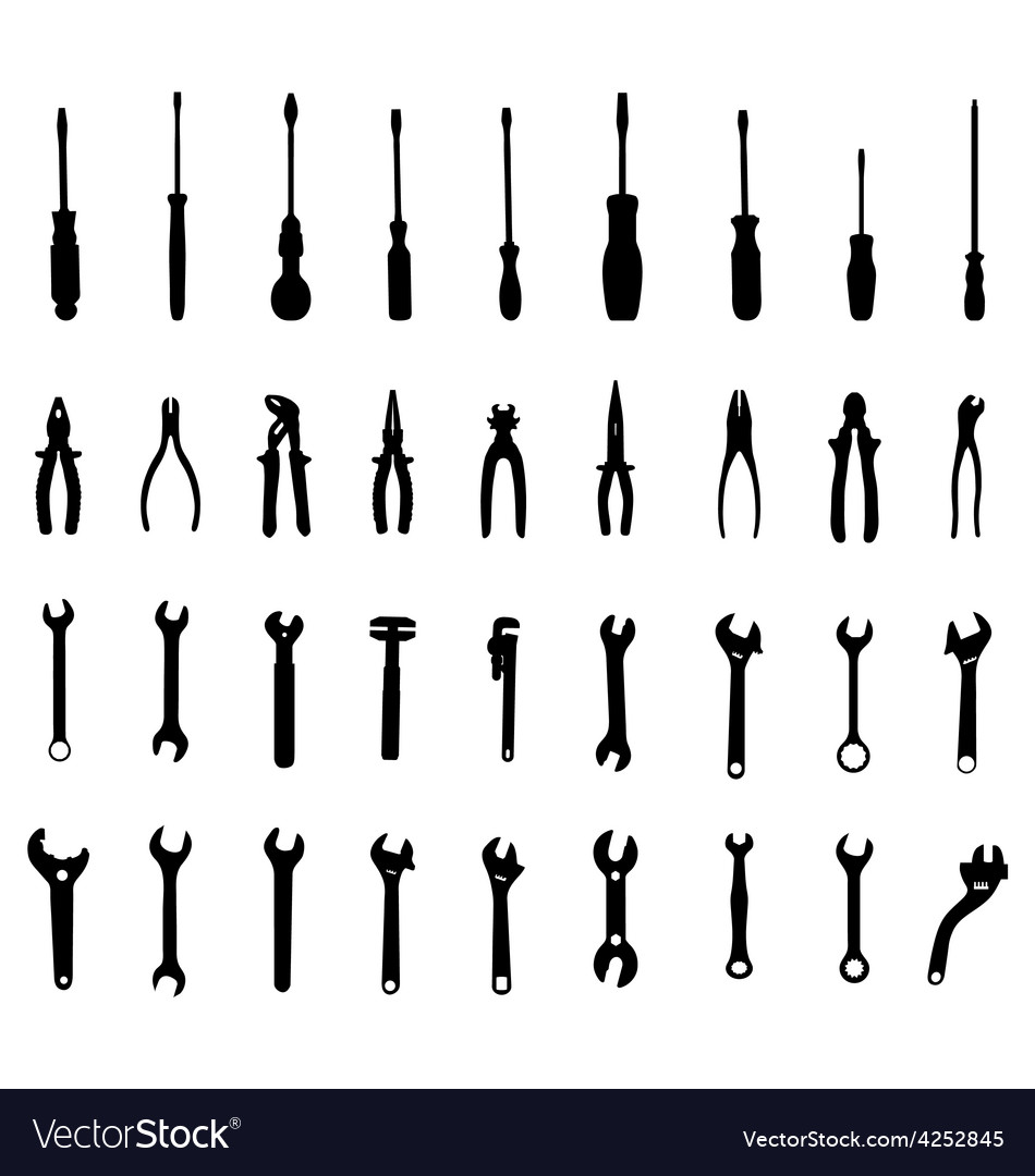 Tools Royalty Free Vector Image - VectorStock