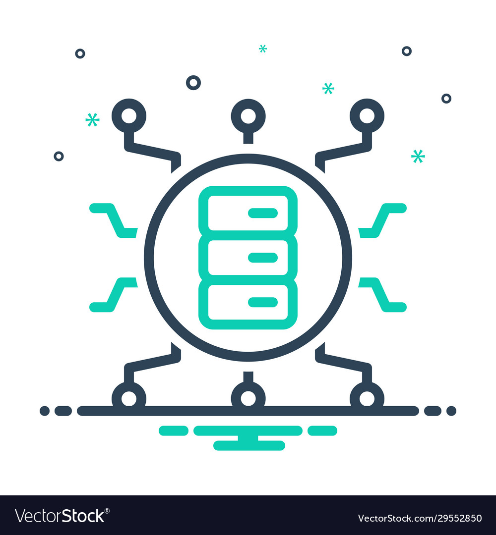 Big data Royalty Free Vector Image - VectorStock