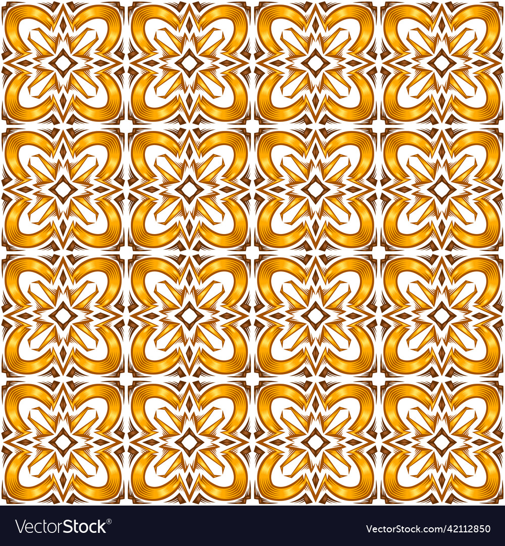 Ceramic tile seamless pattern wall or floor Vector Image
