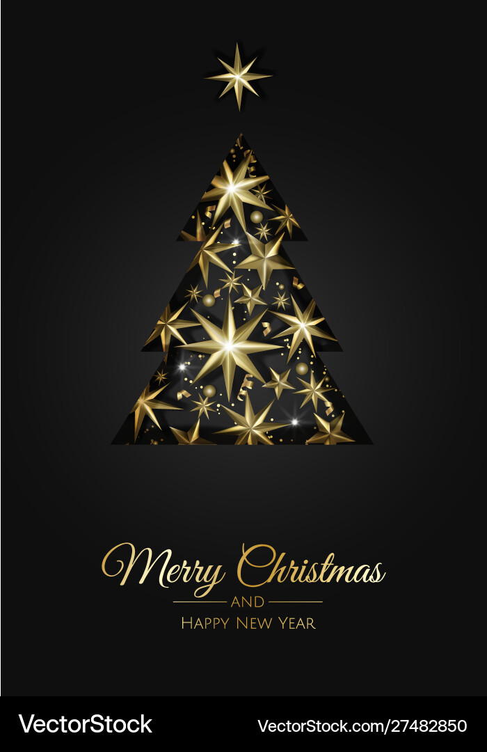 Christmas background design greeting card Vector Image
