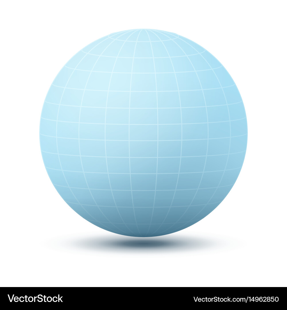 Round shape icon of planet Royalty Free Vector Image