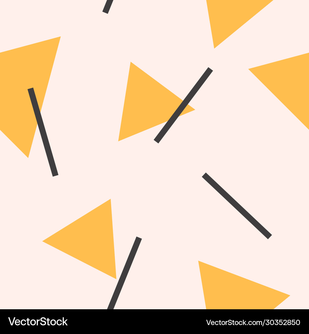 Seamless abstract background with geometric shapes