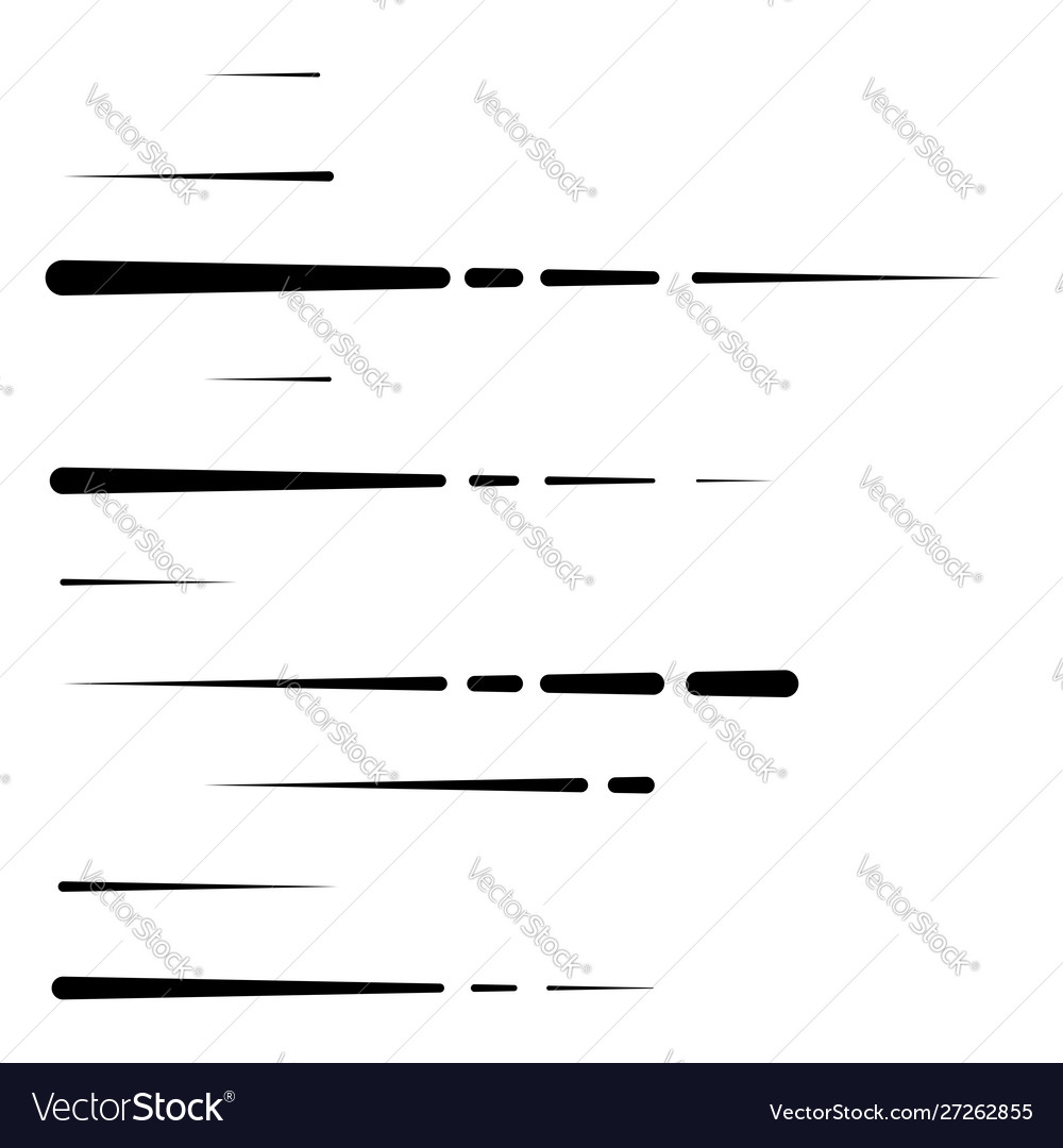 Dashed irregular lines segment horizontal stripes Vector Image
