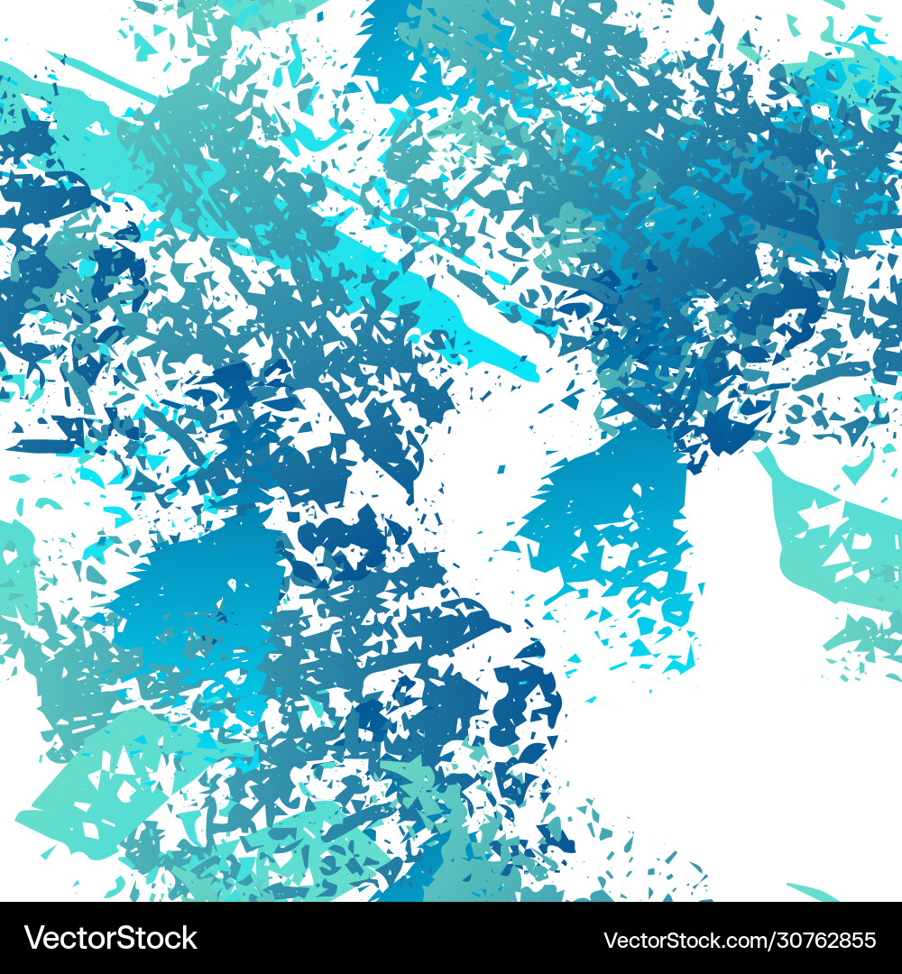 Grunge dry paint surface watercolor splatter Vector Image