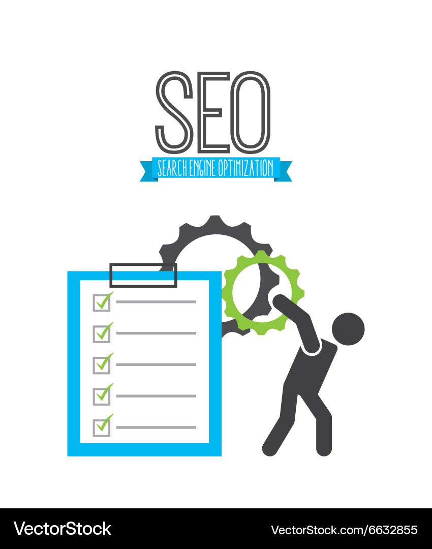 Searching Engine Optimization Royalty Free Vector Image 7176
