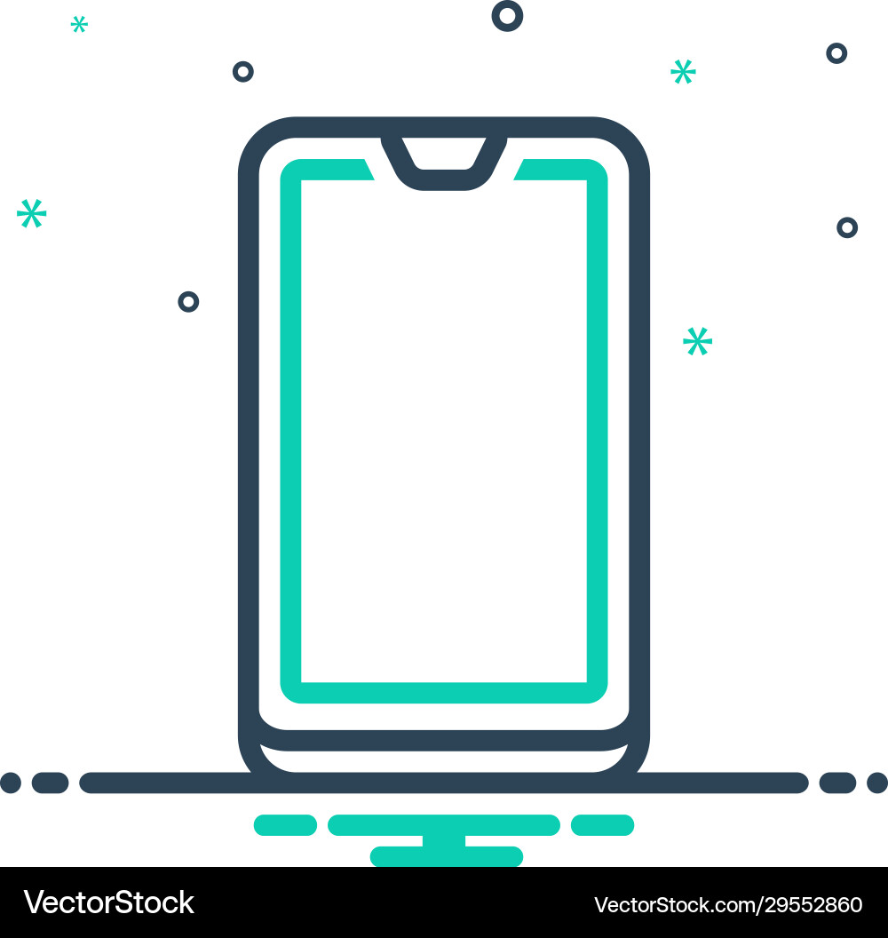 Cell phone Royalty Free Vector Image - VectorStock