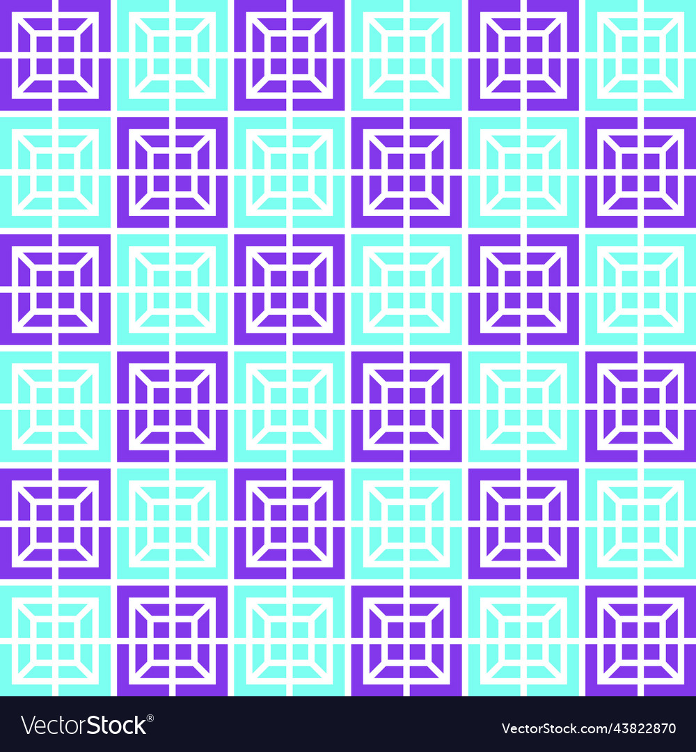 Abstract Tile Pattern Seamless Royalty Free Vector Image