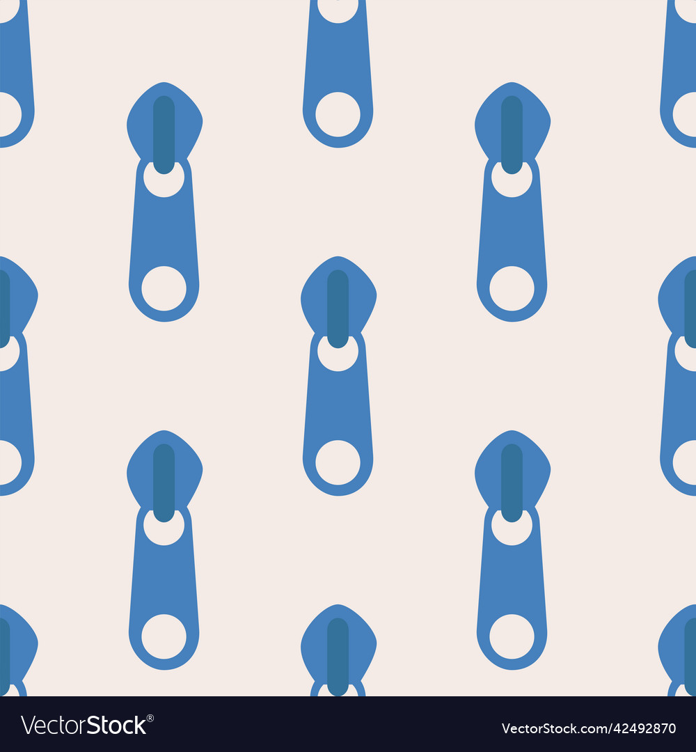 Flat hand drawn seamless pattern Royalty Free Vector Image
