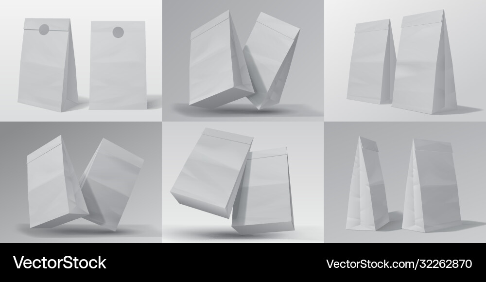 White Paper Food Bag