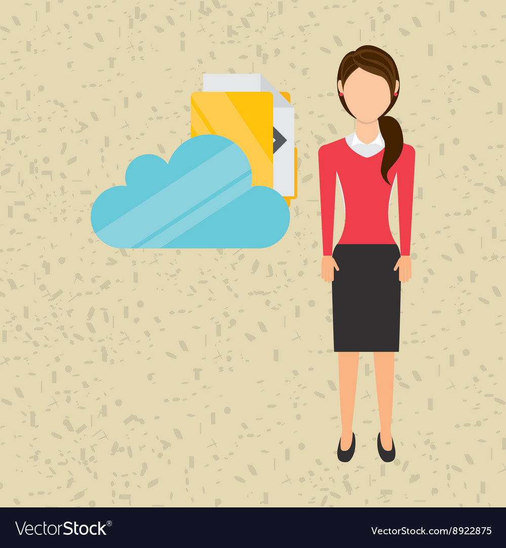 Data storage design Royalty Free Vector Image - VectorStock