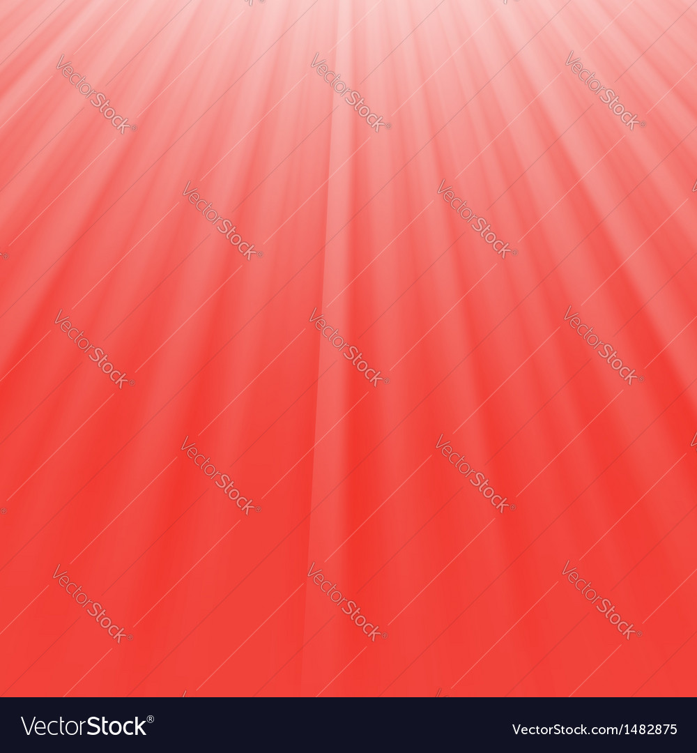 Red rays background Royalty Free Vector Image - VectorStock
