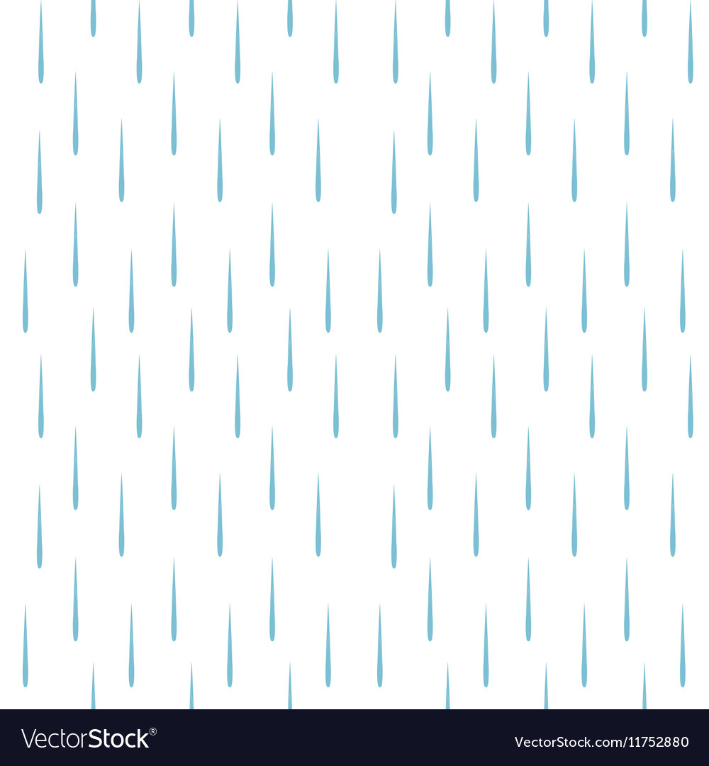 Rain drops seamless pattern Royalty Free Vector Image