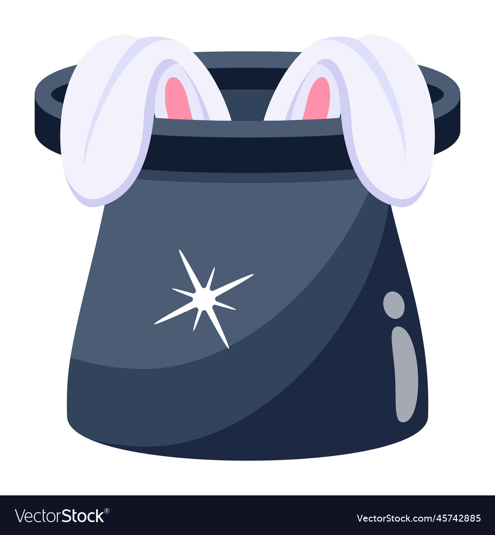 Magic hat Royalty Free Vector Image - VectorStock