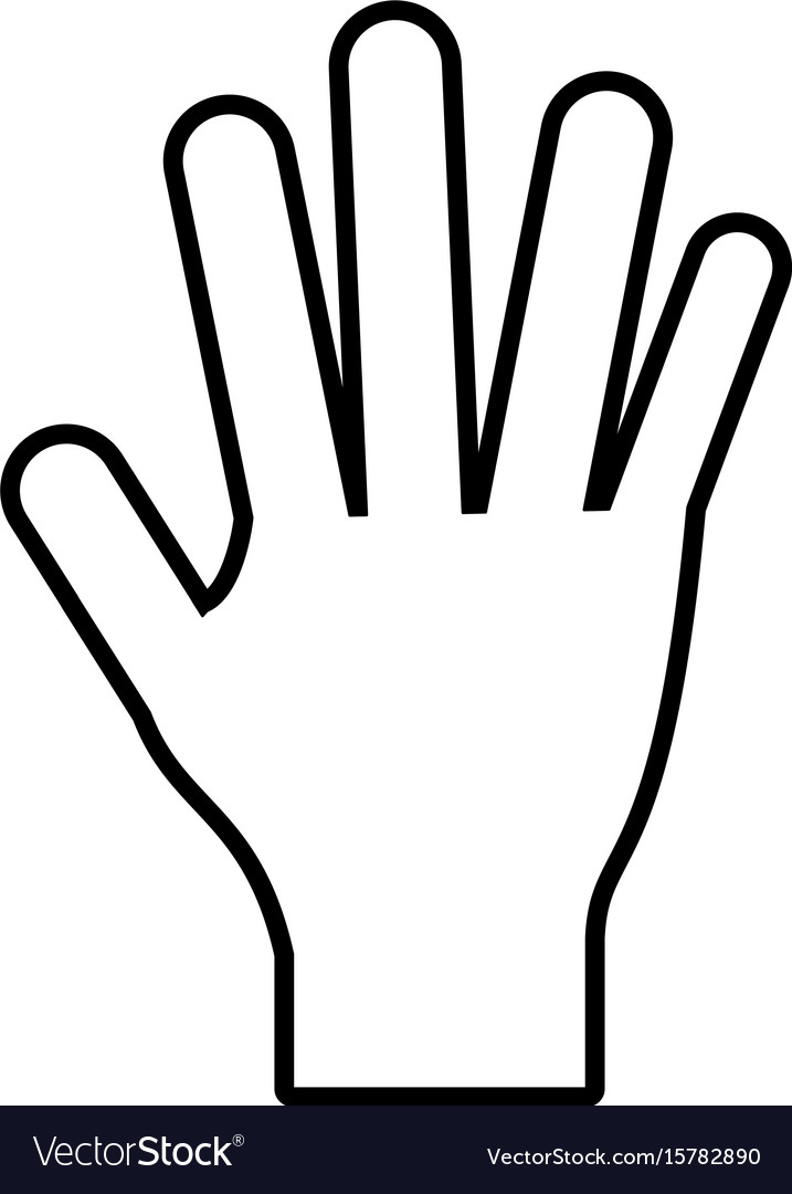Hand Royalty Free Vector Image - VectorStock