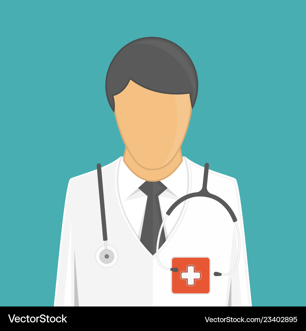 Medical doctor icon Royalty Free Vector Image - VectorStock
